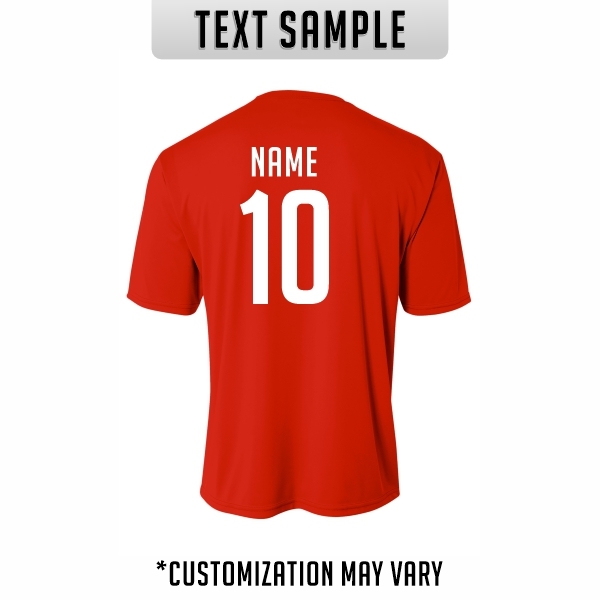 A4 Sprint Performance Shirt - Red N3402RD - AuthenticSoccer.com