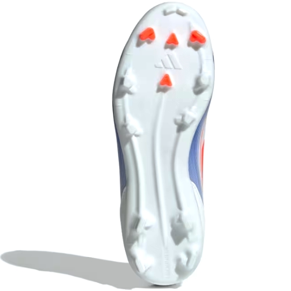adidas Junior F50 League LL FG/MG - White/Blue/Red IF1362 ...