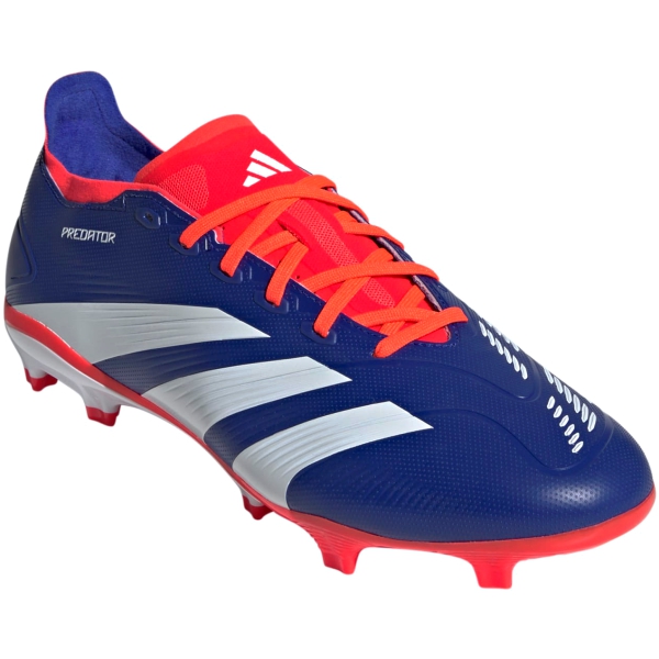 adidas Predator League FG - Blue/White/Red IF6348 - AuthenticSoccer.com