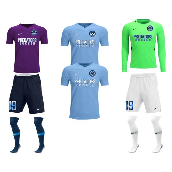 Palm Beach Gardens Predators Uniforms - AuthenticSoccer.com