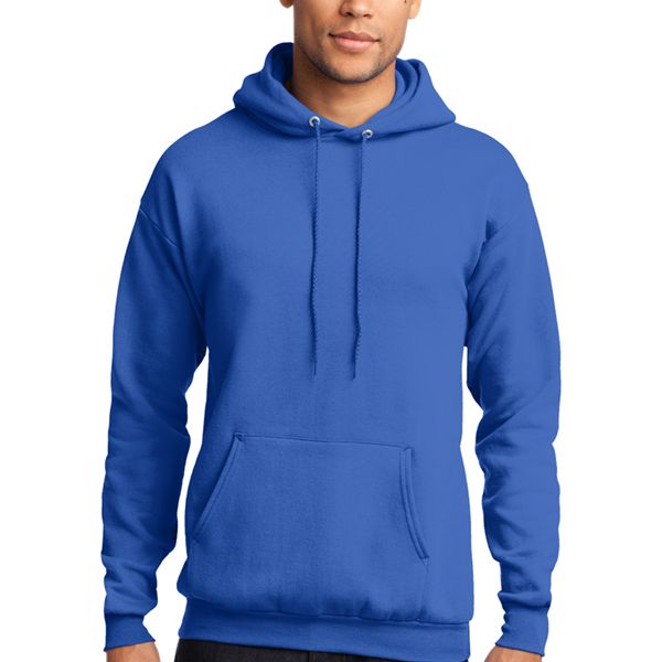 Core Fleece Pullover Hooded Sweatshirt - Blue - AuthenticSoccer.com