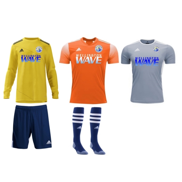 Wellington Wave Soccer Club Uniforms - AuthenticSoccer.com